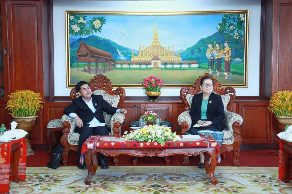 ກບຜ ແລກປ່ຽນບົດຮຽນກັບອົງການຈັດຕັ້ງມະຫາຊົນ - The National Assembly of Lao PDR